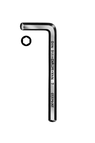 Metric STD hex allen key L wrenches tool steel – Online Industrial