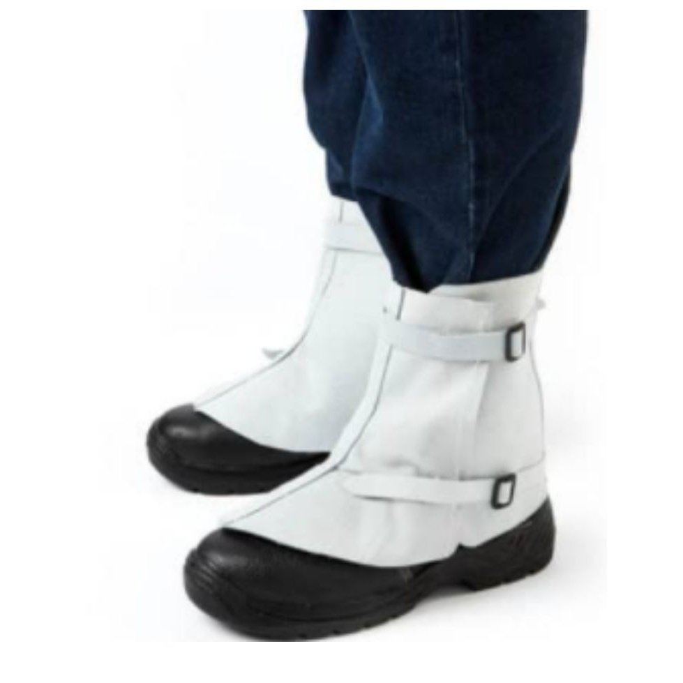 Leather welding ankle spats | Online Industrial S.A