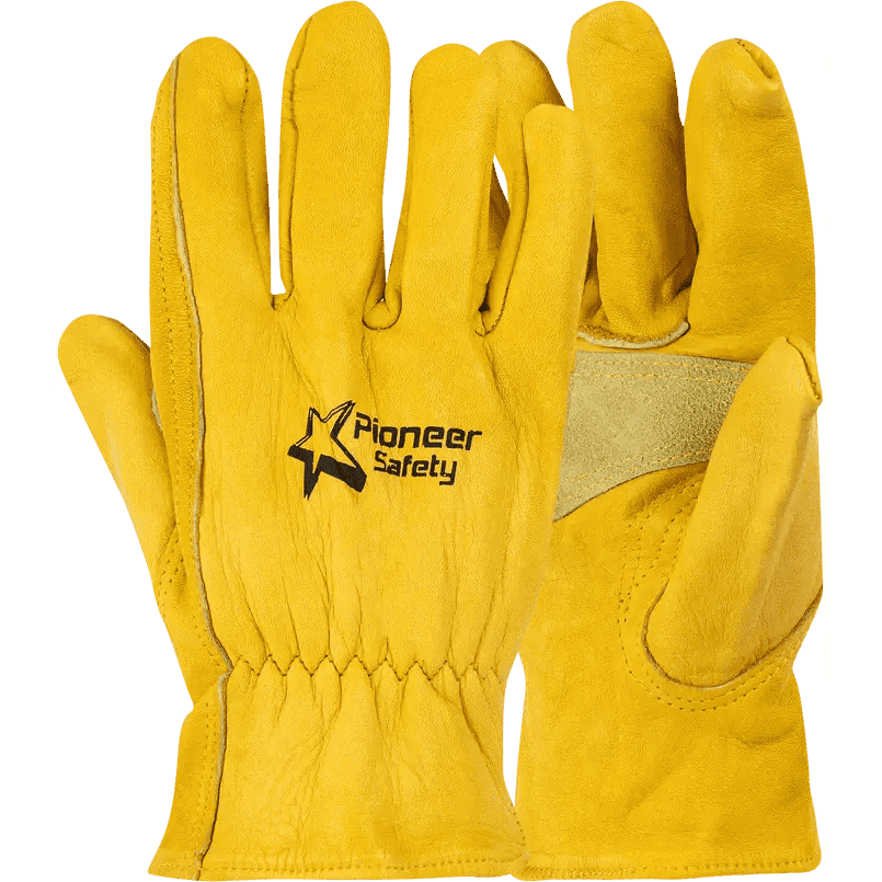 50mm 2.5'' VIP TIG Reinforced palm durable leather gloves Abrasion-Lv4 ...