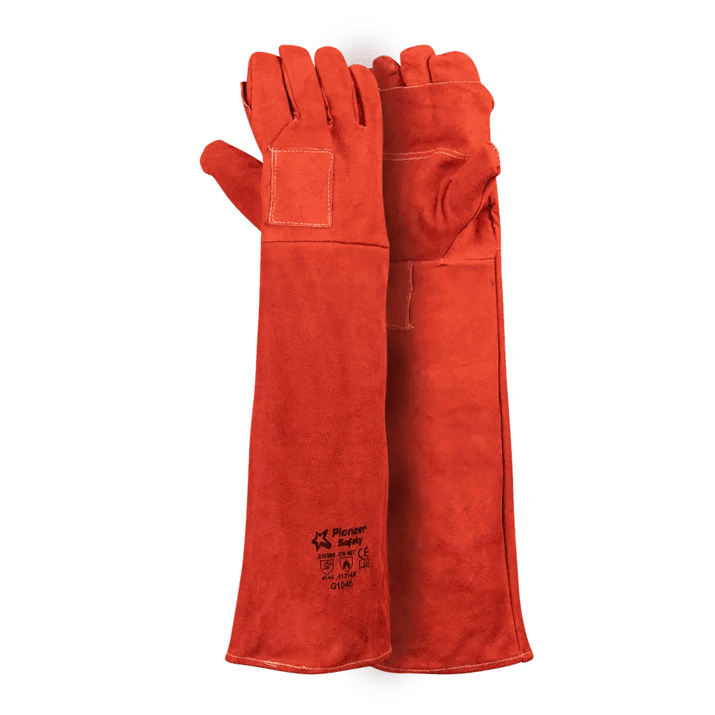 Heat resistant 16'' cuff Kevlar stitch leather welding gloves – Online ...