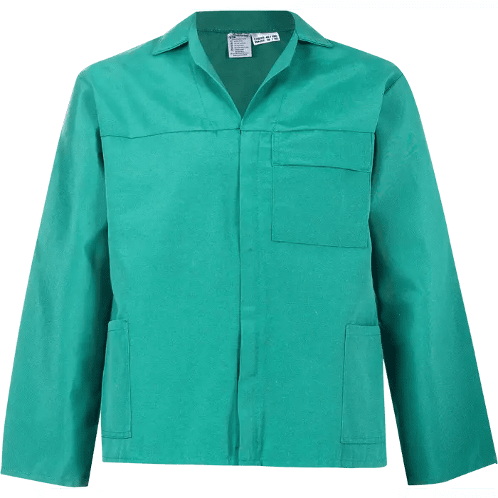 Green flame retardant cotton conti suits | Online Industrial S.A