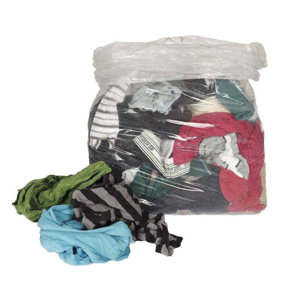 T-Shirt waste cloth rags | Online Industrial S.A