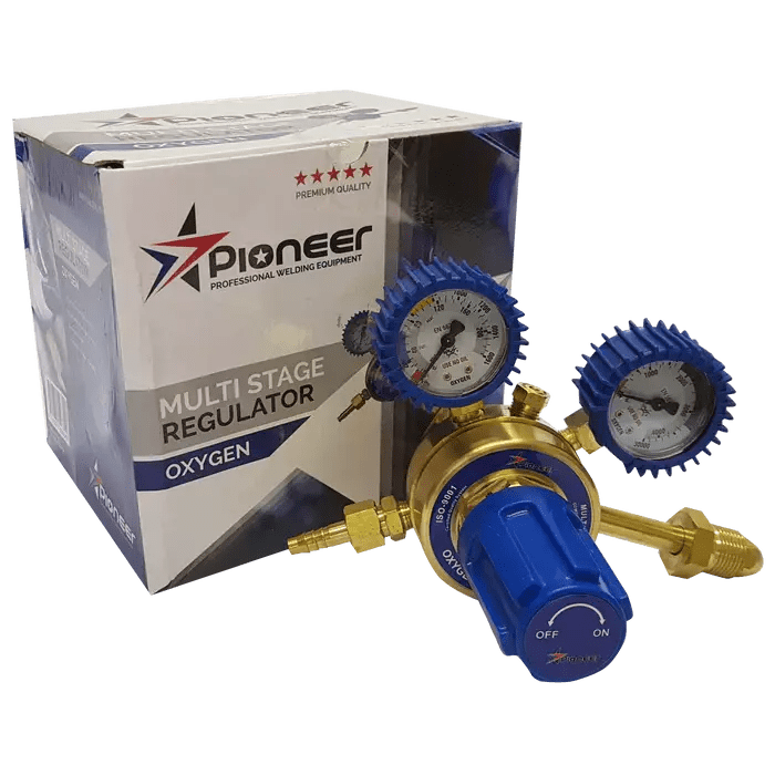 Oxygen multi-stage gas regulators | Online industrial S.A – Online ...
