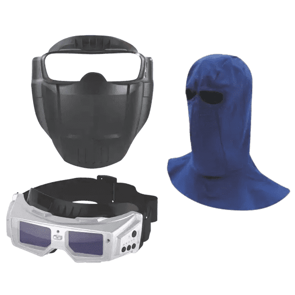 Cobra adjustable solar auto darkening welding face shield spectacles ...