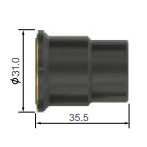A81 Plasma torch outer nozzles | Online industrial S.A – Online Industrial