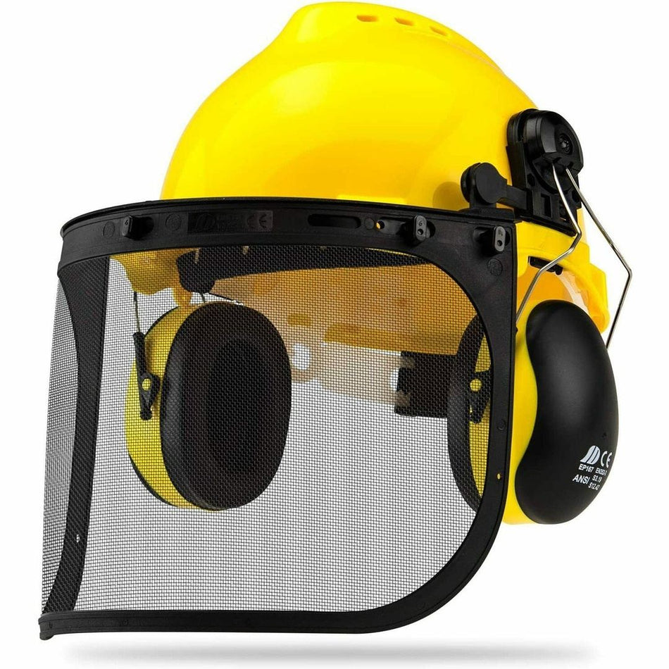 Metal gauzed wire mesh face shield visor – Online Industrial